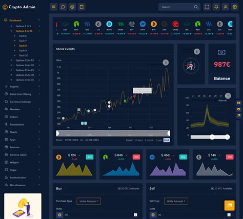 Crypto Admin Bootstrap Admin Dashboard With Crypto Ui Kit