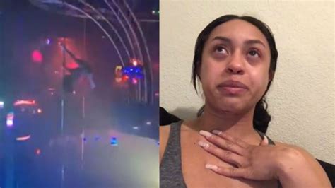 Stripper Genea Sky Falls 15 Feet From Pole Keeps Twerking Despite Injuries Socialite Life