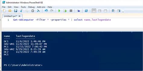 get adcomputer how to get all ad computers with powershell