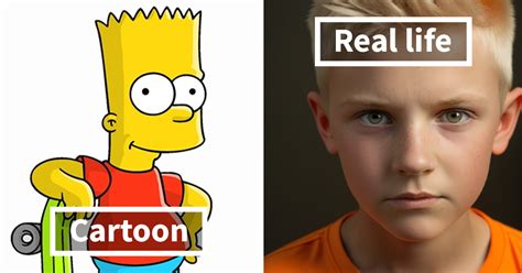 10 Ai Generated Photos Of Human Like Simpsons Characters Twblowmymind