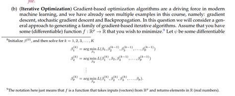 solved b iterative optimization gradient based