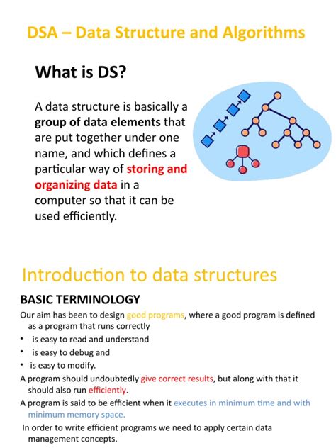 dsa data structure and algorithms pdf programming computer program