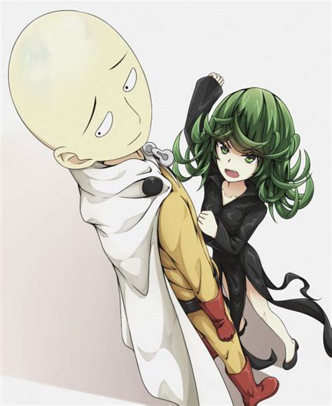 Saitama E Tatsumaki One Punch Man One Punch Man Manga One Punch Man Anime One Punch Man