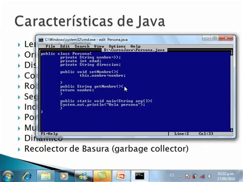 caracteristicas del lenguaje java 2 youtube
