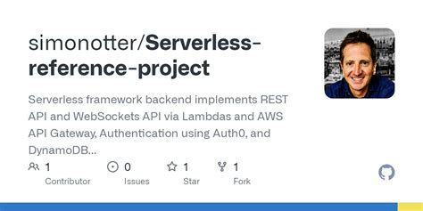 GitHub Simonotter Serverless Reference Project Serverless Framework