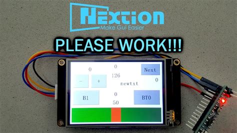 nextion arduino tutorial 2 sending data to arduino
