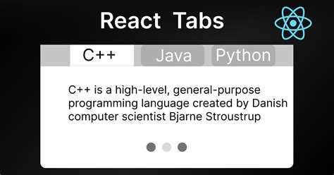 Create Tabs In React Or Next JS With React Tabs