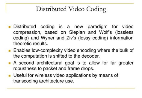 ppt distributed source coding powerpoint presentation free download id 7071051