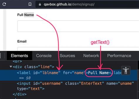 assert the text entered in textbox using selenium gettext vs getattribute value