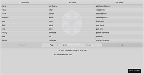 React Table Editable Content Codesandbox