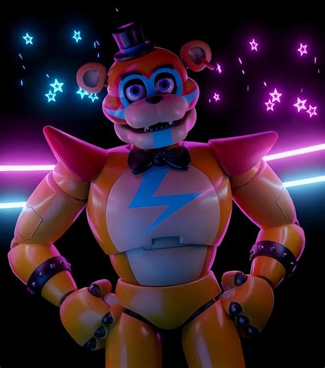 Glamrock Freddy 🐻🎩🎭