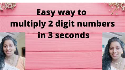 easy method to multiply 2 digit numbers in 3 seconds youtube