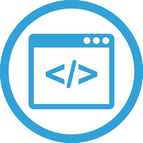 Programming Code Icon At Vectorified Collection Of Programming
