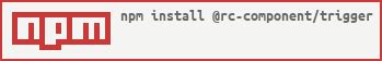GitHub React Component Trigger Abstract React Trigger