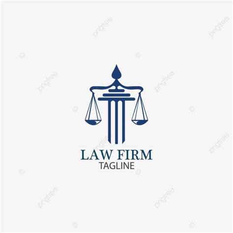 Logo Firma Hukum Dan Desain Ikon Template Vector Office Judge Legal
