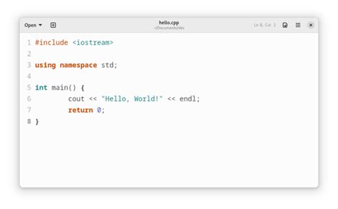 Linux für C Programmierung einrichten Bodos Blog