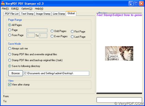pdf stamp generator for you to generate pdf stamp in batches verypdf knowledge base