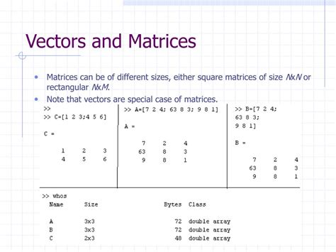 ppt vectors and matrices powerpoint presentation free download id 1449756