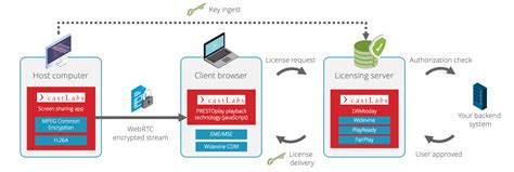 DRM For WebRTC End To End Security For Video Streaming CastLabs