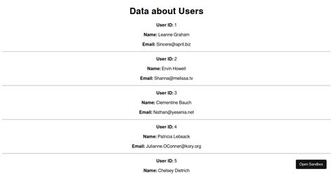 AXIOS GET Method Example Async Await Codesandbox
