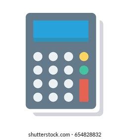 37 Icon Calculater Stock Vectors And Vector Art Shutterstock