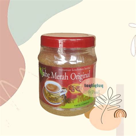 Order Online Jahe Merah Cangkir Mas 330 Gram Jahe Merah Temulawak 330