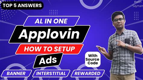 How To Implement Applovin Banner Interstitial Rewarded Ads In