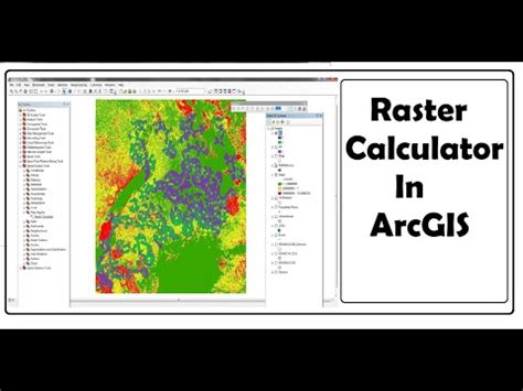 Raster Calculator In ArcGIS YouTube