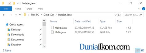 cara menjalankan kode program java proses compile rpl smk 17 agustus 1945 2 jakarta