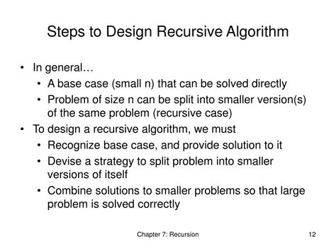 ppt recursion powerpoint presentation free download id 4319023