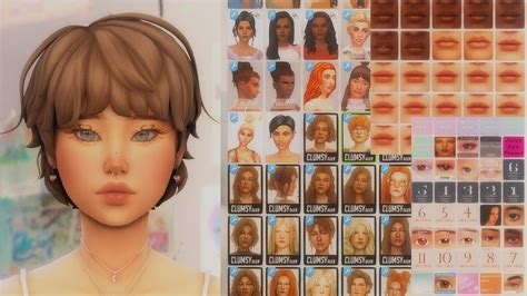 How I Create Sims With Cc You Need Links The Sims 4 Create A Sim Youtube