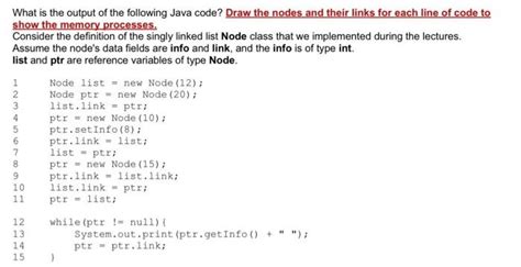 solved what is the output of the following java code draw