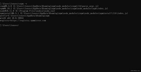node安装与环境搭建 vue项目搭建 nodejs vue csdn博客