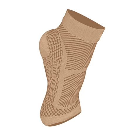 2pcs Sport Ankle Compression Sleeve Elastic Ankle Brace Guard Nude Sm Ebay
