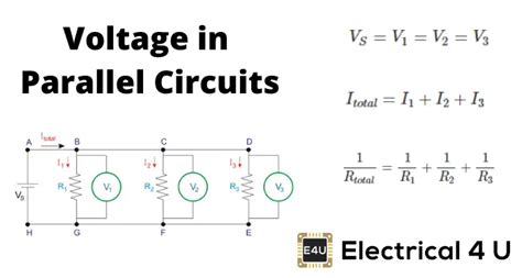 Voltage In Parallel Circuits Sources Formula How To Add Electrical4U