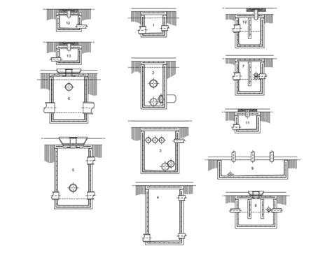 PVC Pipe Structure Plumbing Cad Drawing Details Dwg File Cadbull