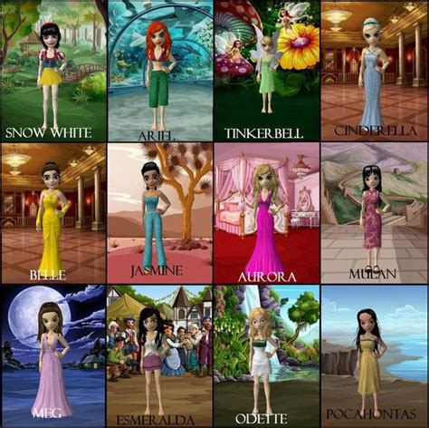 Meez Virtual Worlds Land