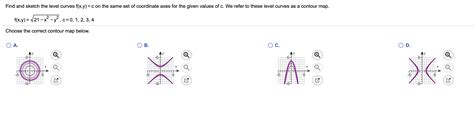 solved find and sketch the level curves f x y c on the