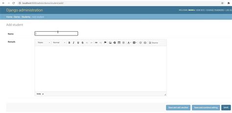 How To Add Rich Text Field In Django Django Tutorial