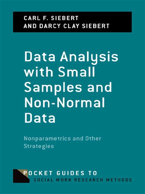 data analysis with small samples and non normal data nonparametrics and other strategies pdf