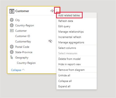 Use Modeling View In Power BI Desktop Power BI Microsoft Learn