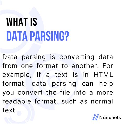 what is data parsing nanonets blog