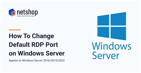 How To Change RDP Port On Windows Server 2016 2019 2022 NetShop ISP
