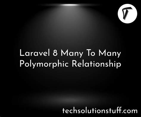 Laravel Many To Many Polymorphic Relationship