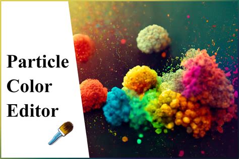 Particle Color Editor Particleseffects Unity Asset Store