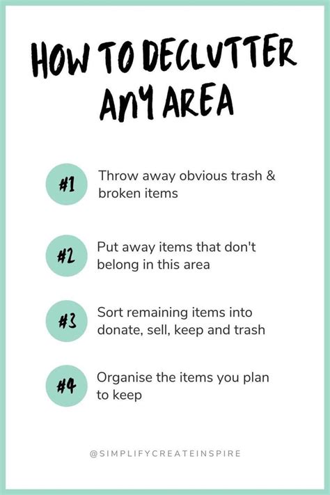 The 30 Day Decluttering Challenge Free Printable Declutter Checklist