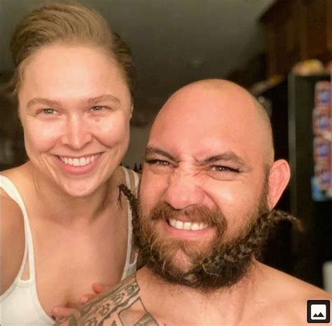 Ronda Rousey And Her Husband Travis Ronda Rousey Ronda Jean Rousey Rowdy Ronda
