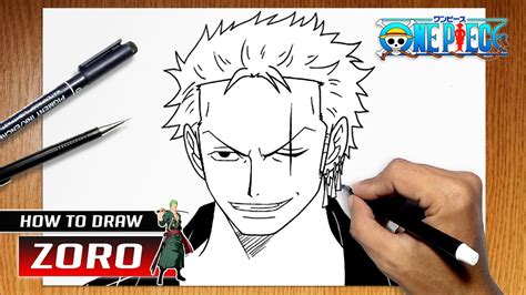 How To Draw Zoro From One Piece