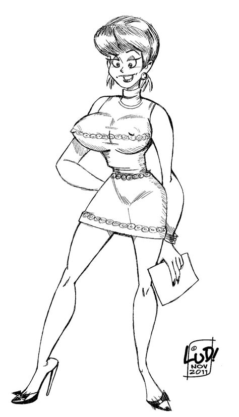 Sexy Secretary 001 By Ludhughes On Deviantart