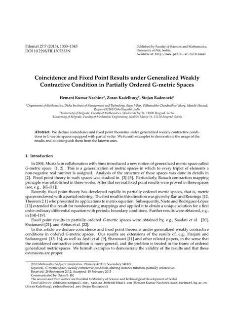 pdf coincidence and fixed point results under generalized weakly contractive condition in